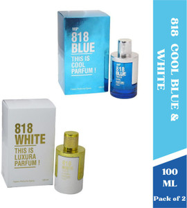 Buy HP 818 White & Cool Blue Perfume 100ML Each (Pack of 2) Eau de ...