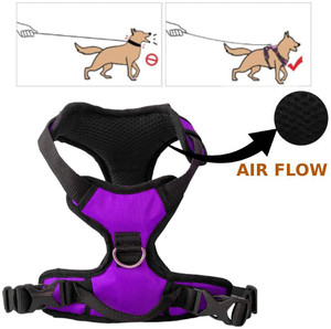 wooptor Dog Harness Full Body Belt Adjustable Labrador Small Medium ...