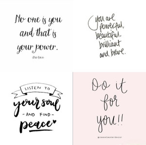 Inspirational Quotes Wall Abstract Poster (45 cm x 30 cm x 0.2 cm ...