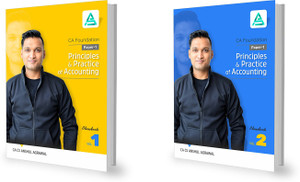 CA Foundation Books Of Principle & Practice Of Accounting Volume 1 & 2 ...