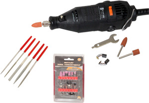 Digital Craft Die Grinder,5Pc Diamond file Set,12Pc Rotary Tools Set ...