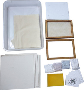 Seed Paper Eco-friendly Recycling Premium Handmade Paper Making Kit ...