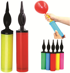MAANAAS Yellow Red Long Lasting Manual Air Balloon Pump Airpump ...