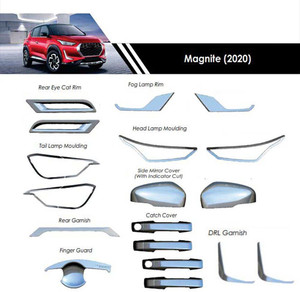 AUTO'SJET Car Chrome Accessories Combo Kit MAGNITE (WITH INDICATOR CUT ...