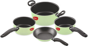 Pigeon Master Chef Non-Stick Coated Cookware Set Price in India - Buy ...
