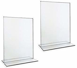 Flipkart.com | STASTORE 1 Compartments Acrylic Display Stand A6,Tent ...