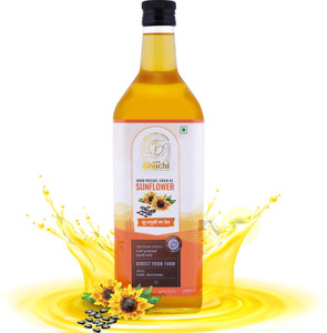 Janki's Shuchi Cold Pressed Organic Sunflower Oil - 1 Ltr Wood Pressed ...