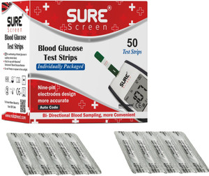 NISCOMED Surescreen Diabetes Blood Glucometer Test Strips 50 ...