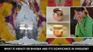 Shree Dev Gir Cow Vibhuti Powder Ceremonial Mark at Forehead Puja Om ...