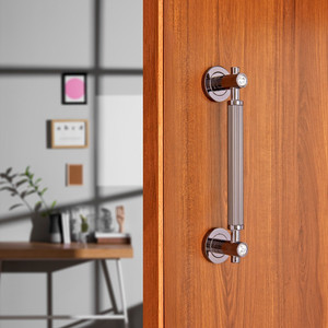 LAPO Crystal Door Handles for Main Door Handle (8 inches, Pack of 1 ...