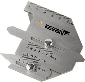 KEEAN Universal Multipurpose Welding Gauge for Weld Bore Angle Depth ...