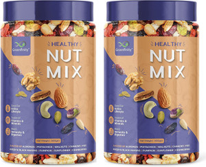 Greenfinity Healthy Nutmix | Premium Super Fitness Trail Mix of 7 ...