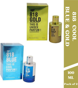 Buy HP 818 Gold & Blue Perfume 100ML Each (Pack of 2) Eau de Parfum ...