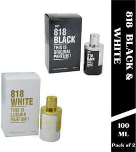 Buy HP 818 White & Black Perfume 100ML Each (Pack of 2) Eau de Parfum ...