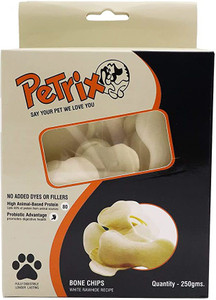 Petrix Bone Chips, Dog Treats 250g Pack, Snacks for all dog Breed ...