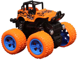 AMUSING Mini Monster Trucks Friction Powered Unbreakable Cars With Big ...