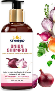 SENAROO Onion Shampoo with Vitamin E, Natural Extracts & Herbs,300 Ml ...