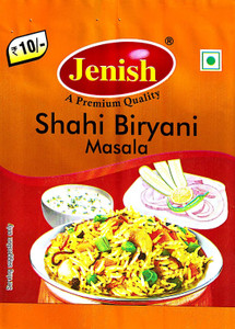 jenish Shahi Biryani Masala 12g Pack of 20 Price in India - Buy jenish ...