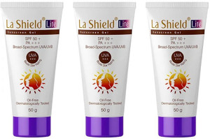 La Shield Sunscreen - SPF 50 PA+++ Lite SPF 50+ & PA+++ Anti-Tanning ...