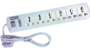 TNC COMPUTER Extension board with Spike Suppressor [FIRE RESISTANT ...