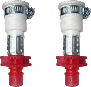 Pardzworld Faucet Tap Adapter with Hose Clamp for Washing Machine Water ...