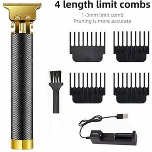 ROSTER Hair Clippers with powerful motor and 4 Guide combs Trimmer 120 ...