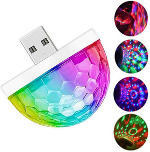 WRADER Multicolor Disco Light with Automatic Color Changing Disco ...