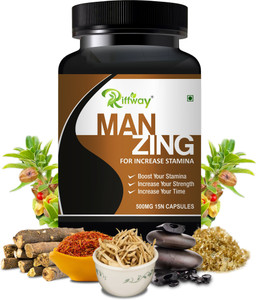 Riffway Man Zing Herbal Tablets For Long Timing Bigger Harder Male ...