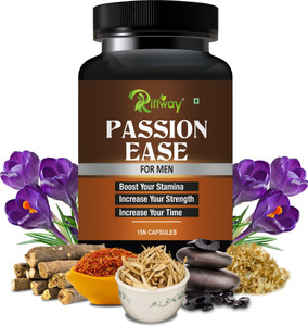 Riffway Passion Ease Ayurvedic Capsule For Long Timing Bigger Harder ...