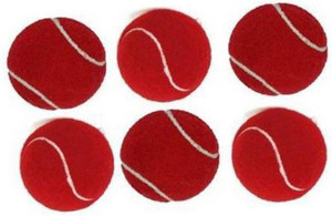 VICKY red cricket tennis ball- 6 pieces Cricket Tennis Ball - Buy VICKY ...