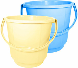 Wonder Plastic Prime Bucket 25 LT For Office/Home&Kitchen, 2 Pc, 25 Ltr ...