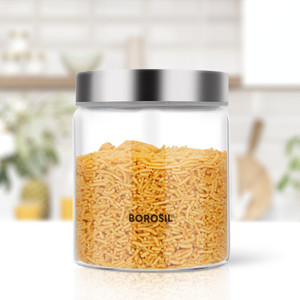 BOROSIL Glass Grocery Container - 600 ml Price in India - Buy BOROSIL ...