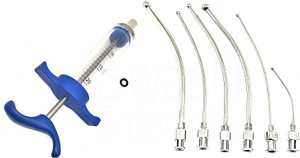 Agarwals Feeding Needle & Syringe Kit SS for Finch Canary Lovebirds ...