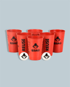 Bira 91 (Pack of 12) Pong Glass Set Beer Glass Price in India - Buy ...