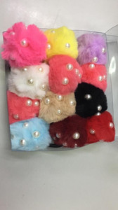 instella Go Smart! 12Pcs Pearl Furr Rubber Band Heavy Quality Rubber ...