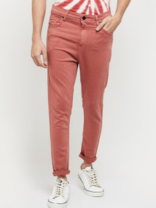 MAX Regular Men Maroon Jeans - Buy MAX Regular Men Maroon Jeans Online ...