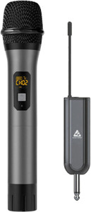 Audio Array UHF Single Wireless Metal Mic, 4+ hrs Receiver Battery ...