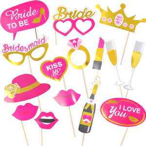 Party Decorz Bride To Be Bachelorette Party Photo Booth Props Set of 15 ...