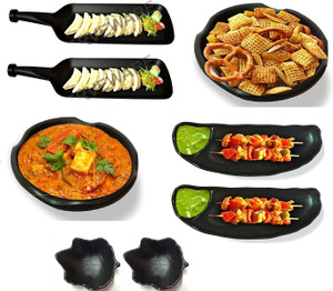 ZIDO Exclusive (Pack of 8)/ Multipurpose Serving Platters for All Types ...