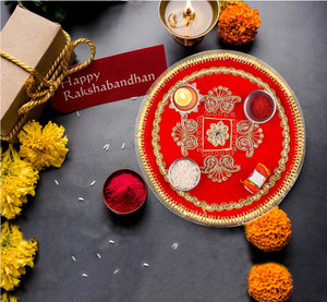 Khubi Gifts And Stationaries Traditional 11 Inch Thread And Sequine ...