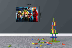 "Avengers" Cartoon Poster|Poster For Interior Decoration|Kids Cartoon ...