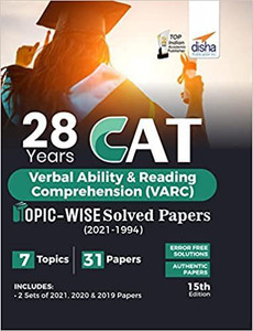 28 Years Cat Verbal Ability & Reading Comprehension Varc: Buy 28 Years ...