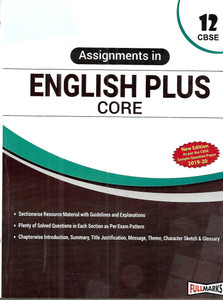 Assignments In ENGLISH PLUS- CORE FOR CLASS-12th (CBSE): Buy ...