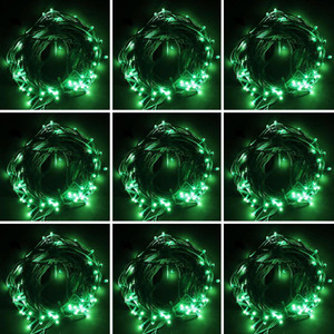 BENHEK 64 LEDs 12 m Green Steady String Rice Lights Price in India ...