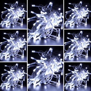 BENHEK 64 LEDs 12 m White Steady String Rice Lights Price in India ...