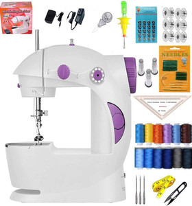 appigo Mini Sewing Machine for Home Tailoring with Foot Pedal, Adapter ...