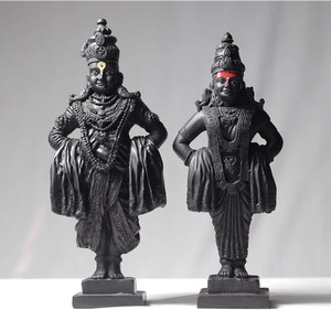 nath enterprises Shri Vitthal Rukmini statue Mediam Decorative ...