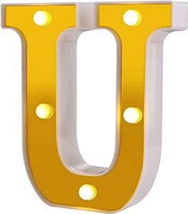 LEDOLUX Marquee Letter Lights Sign 26 Golden Alphabet Light Up LED for ...