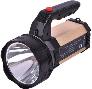 Red-sunset Rechargeable Led Torch Laser Long Range Distance High Power ...