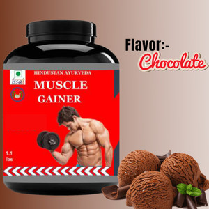 hindustan herbal Muscle gainer, Body Growth, Flavor Chocolate, Pack of ...